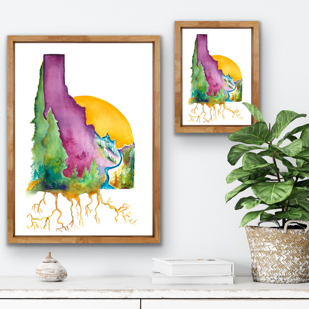 "Branched Roots" Idaho Print – Beth Suter Art