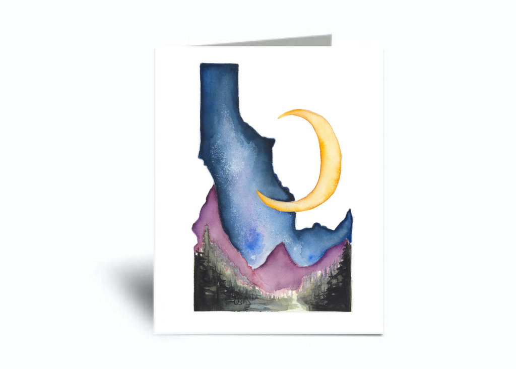 "Idaho Night Sky" Blank Card 10 Pack – Beth Suter Art