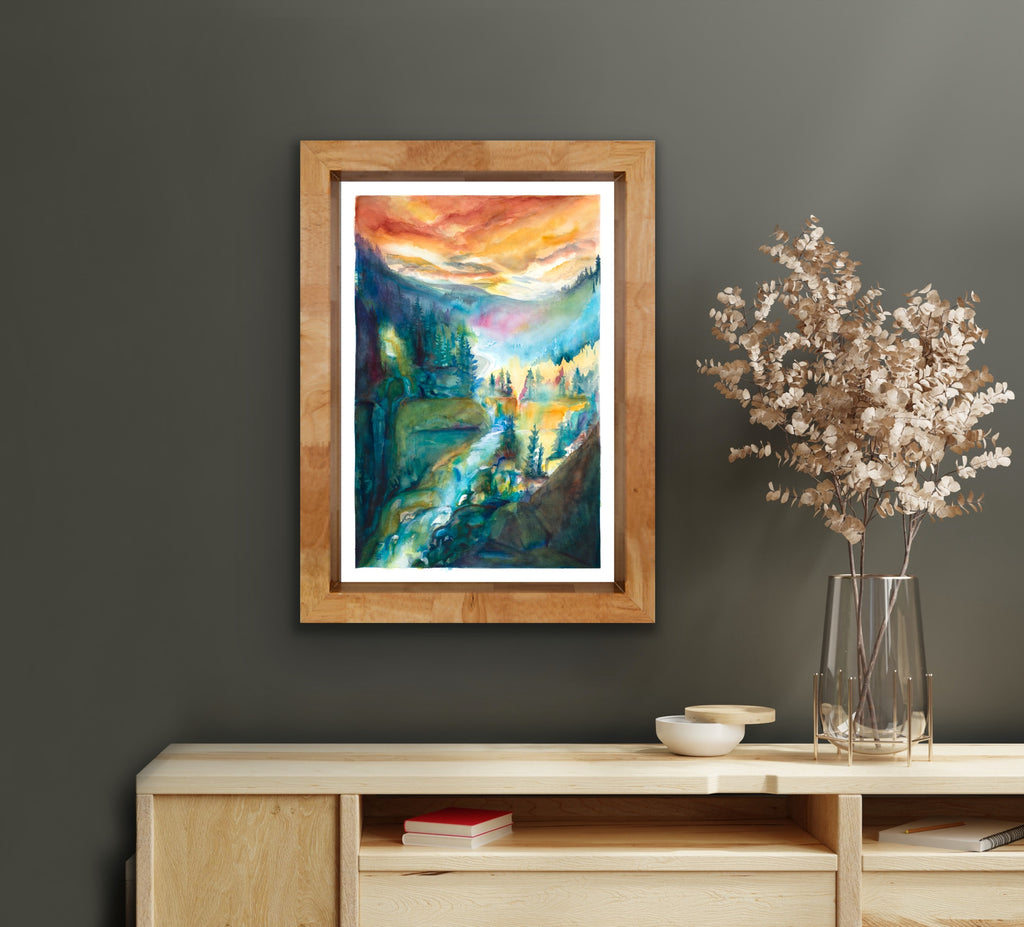 "Wild And Free" Landscape Print – Beth Suter Art