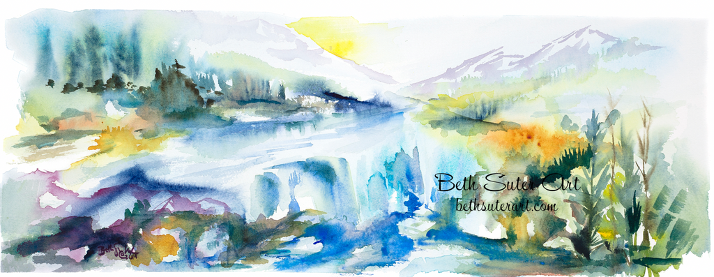 "A New Day" Landscape Print – Beth Suter Art