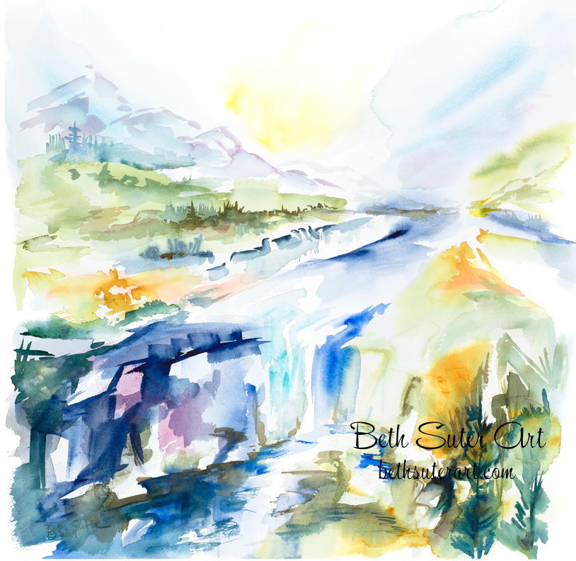 "Awakening" Landscape Print – Beth Suter Art