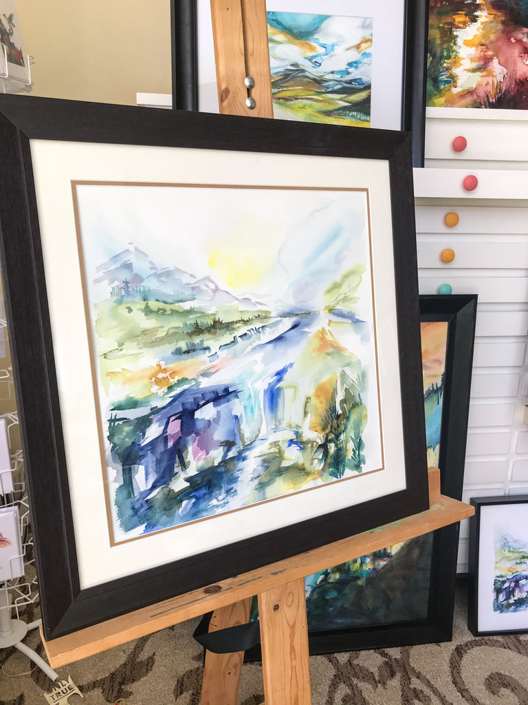 Awakening ORIGINAL Watercolor Painting – Beth Suter Art