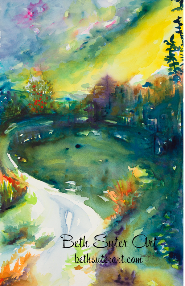 "Illuminate" Landscape Print – Beth Suter Art