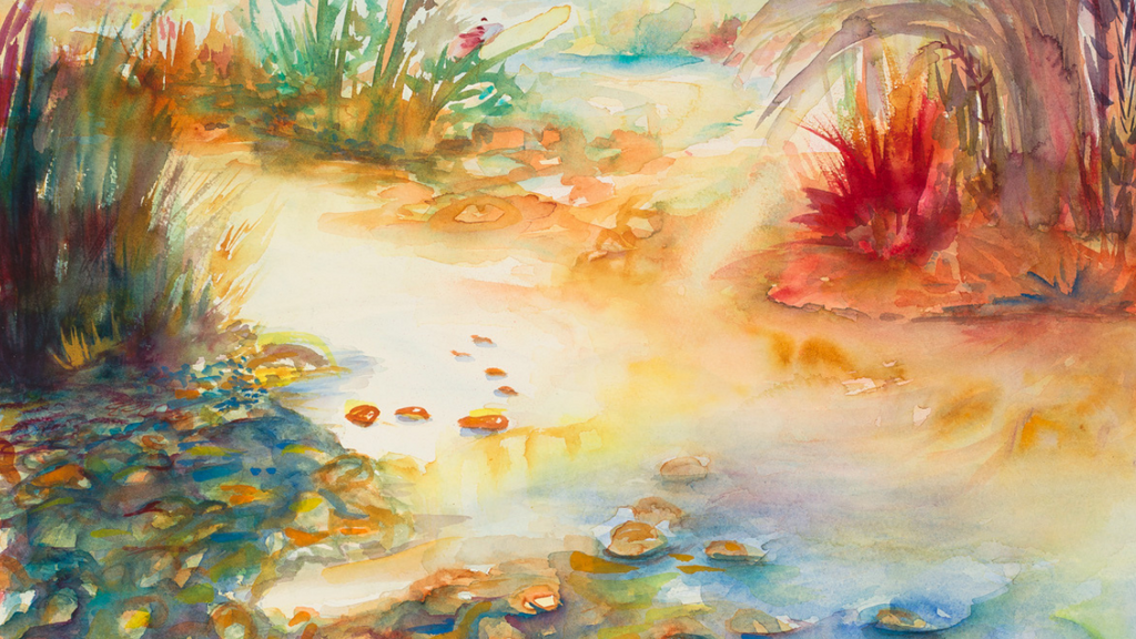 ZOOM BACKGROUND- You'll Find Me At The Water – Beth Suter Art