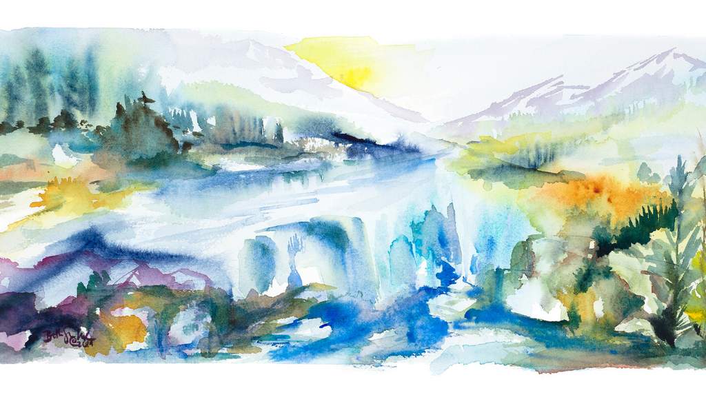 ZOOM BACKGROUND- A New Day – Beth Suter Art